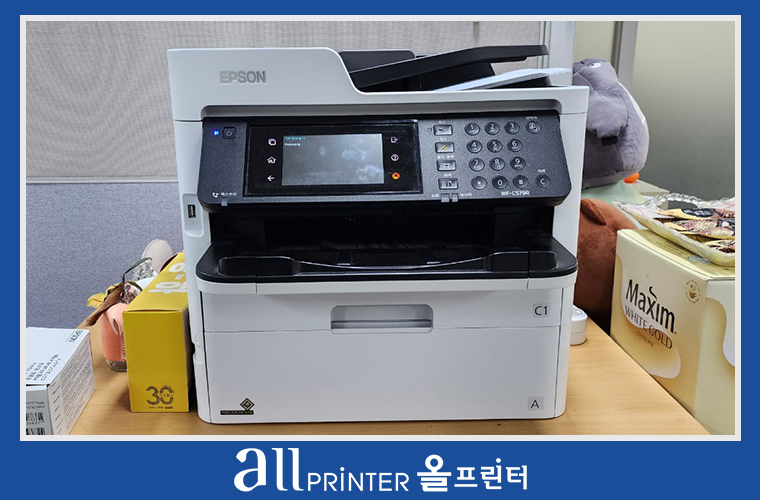 서울 강남 회사 사무실 엡손 WF-C579R 컬러복합기 설치