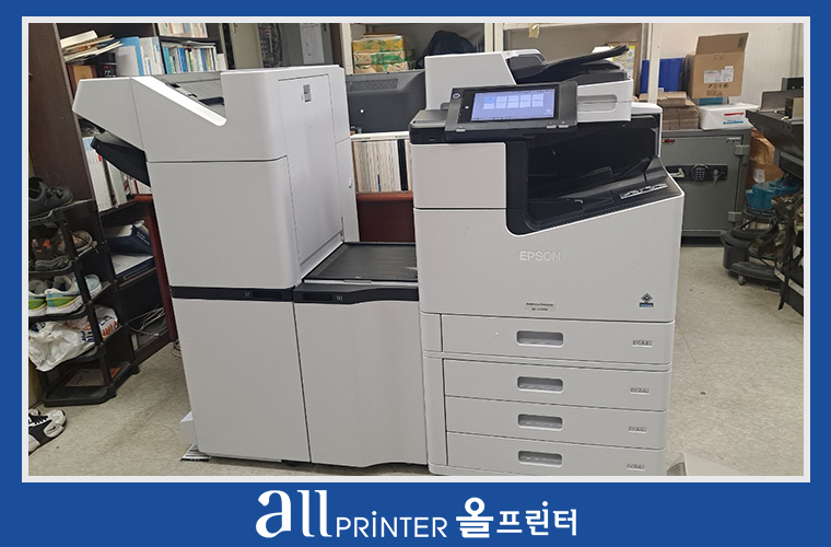 경기 안양 소재 사무실 엡손 Wf C21000 고속복합기 설치